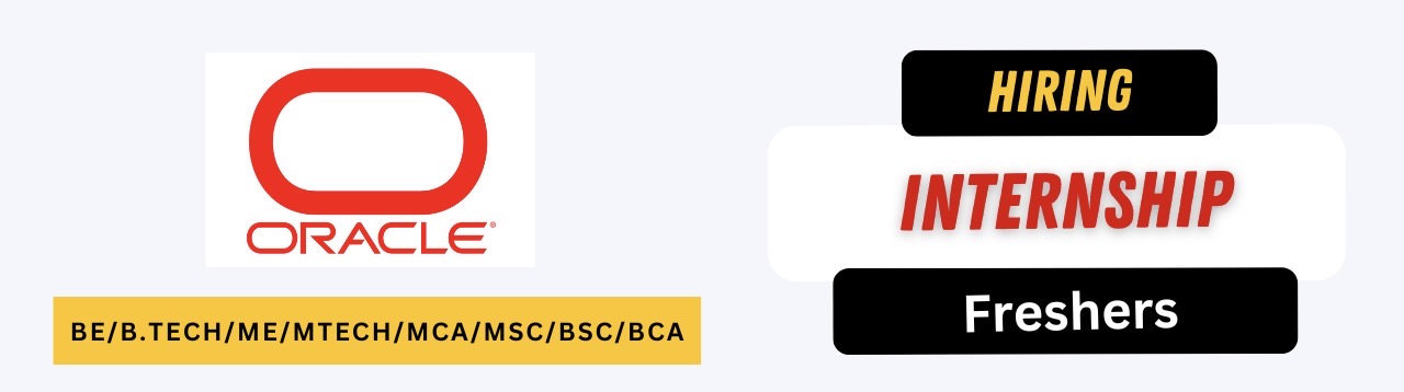 Oracle Recruitment 2024 | Internship For Freshers - Classic Technology