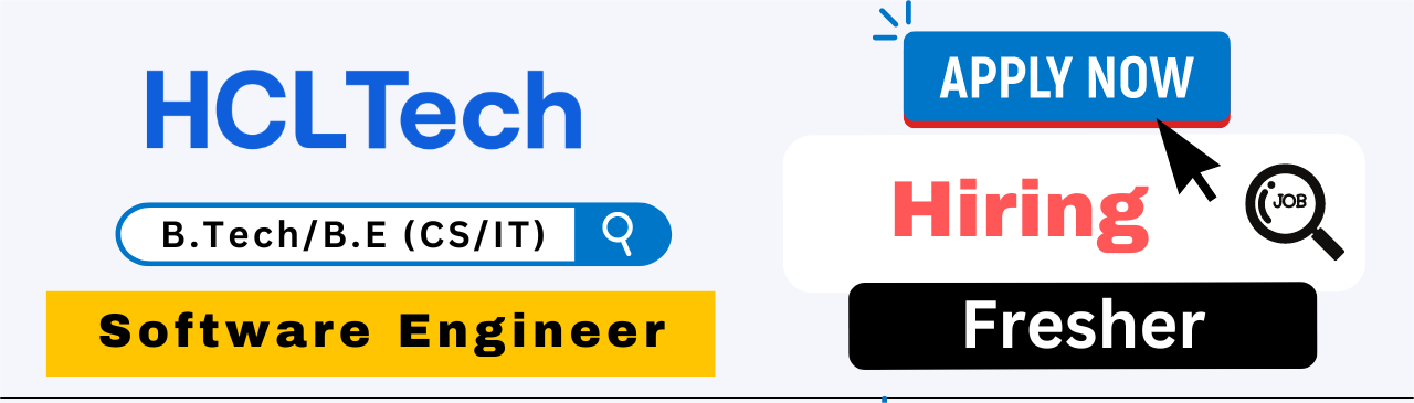 HCL Off Campus Hiring 2024 | Software Engineer | Apply Now! - Classic Technology